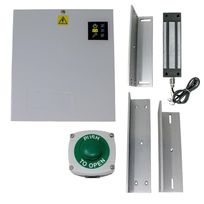 Ar Mag Lock Magnetic Lock With Z&L Bracket Kit - Door Access Control ...