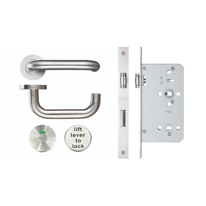 Bathroom Lift to Lock Kit | Fire & Non-fire Rated | Choice of Finish