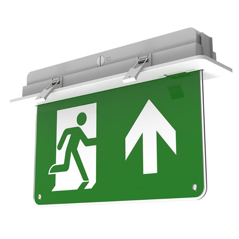 Recessed Emergency Exit Light Fixing Kit